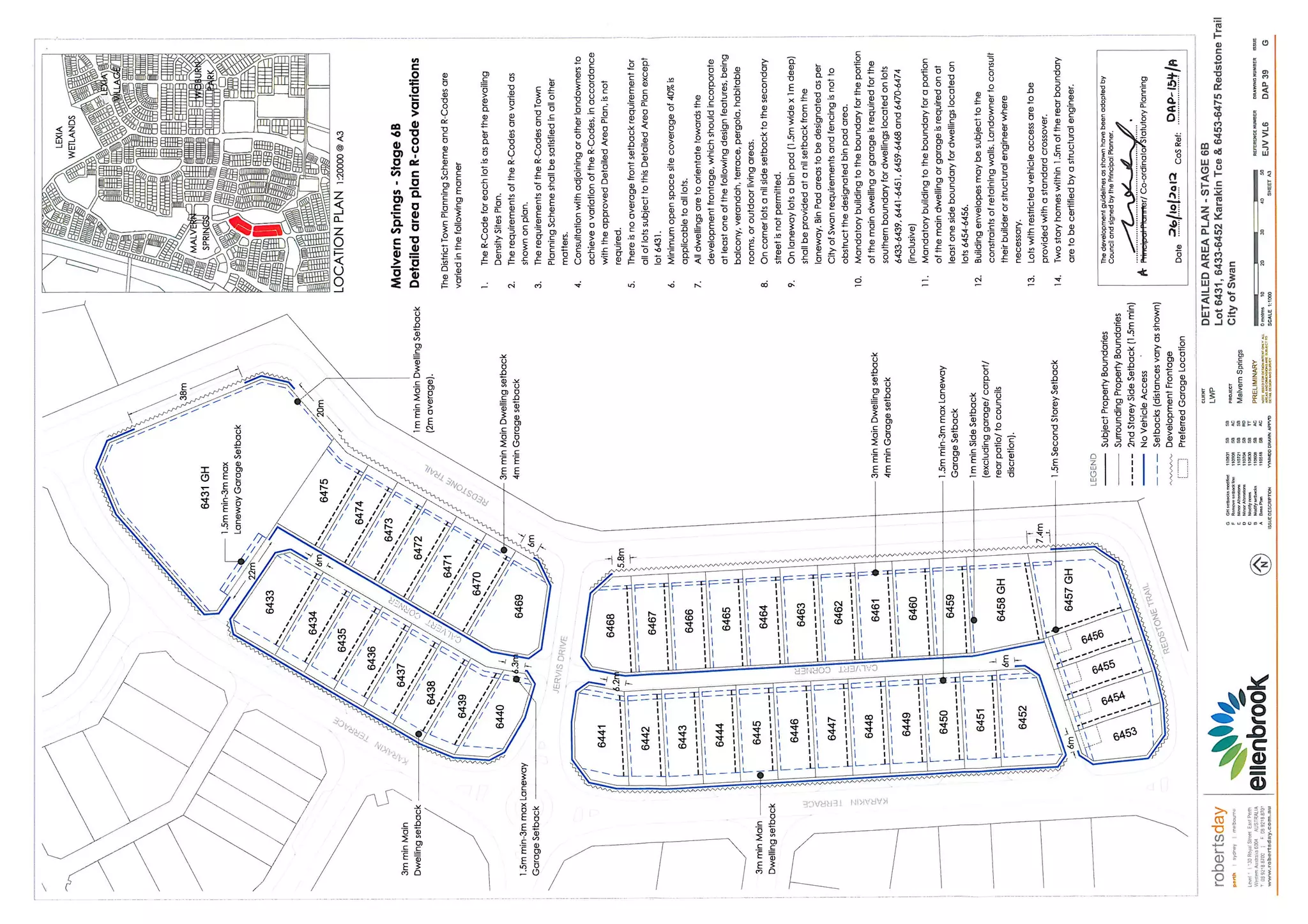 Detailed area plan lexia | PPT