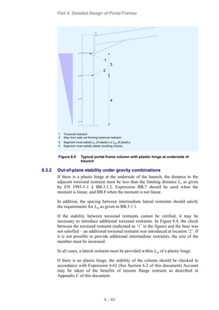 Detailed design of portal frames | PDF