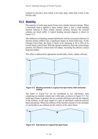 Detailed design of portal frames | PDF