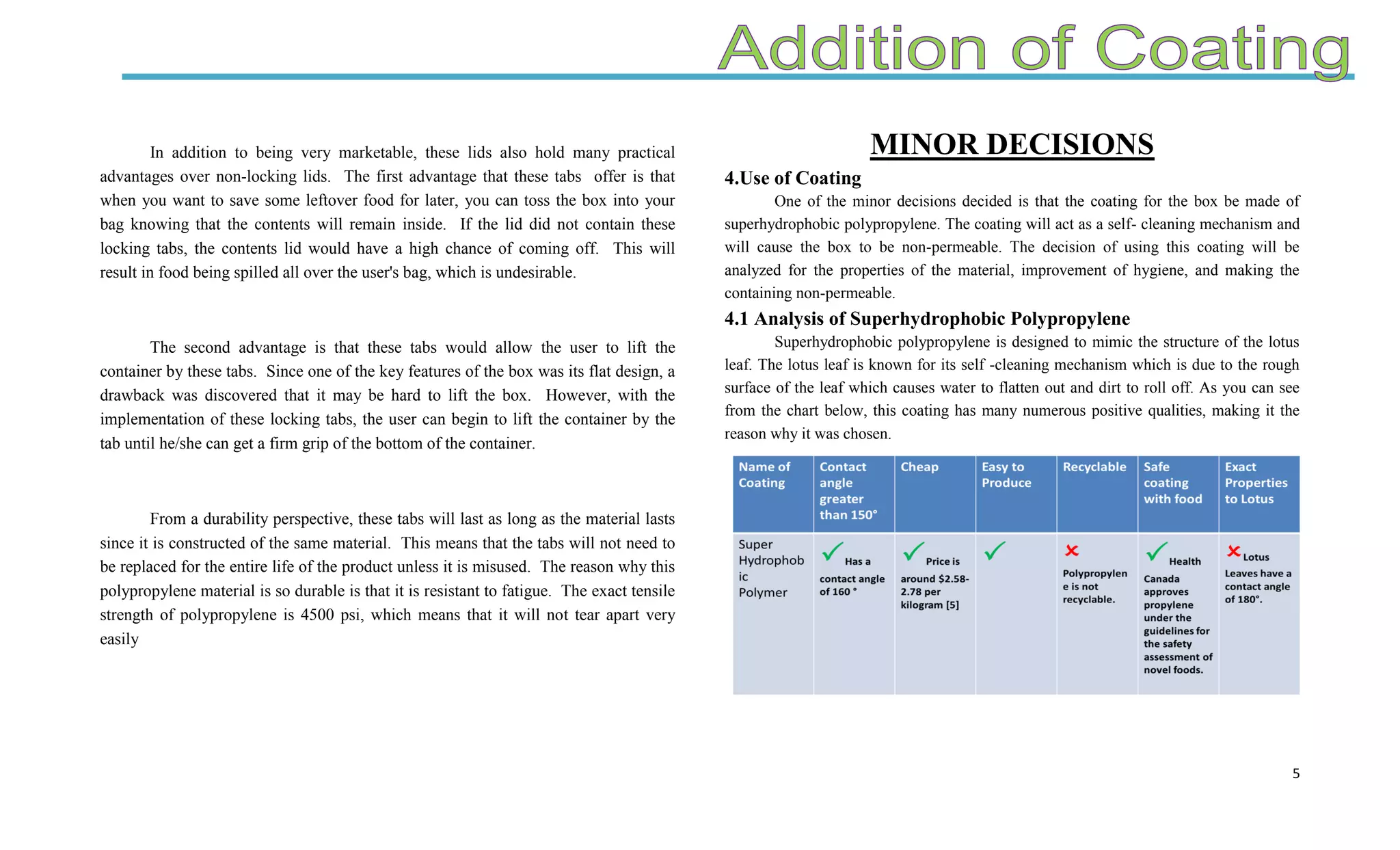 Detailed design report | PPT