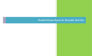Detailed design report | PDF | Home Improvement | Home & Garden
