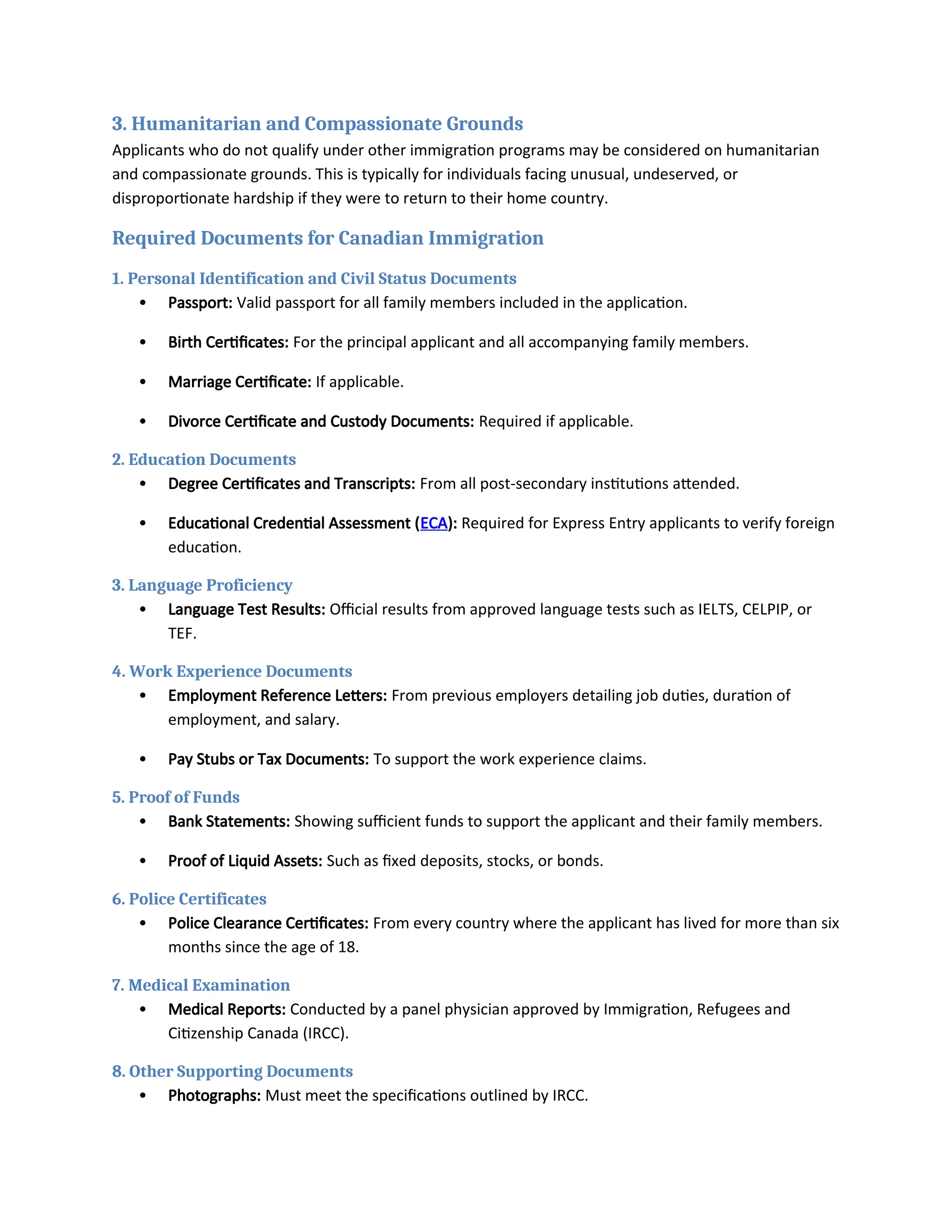 Detailed Guide on Canadian Immigration Eligibility Criteria, Required ...