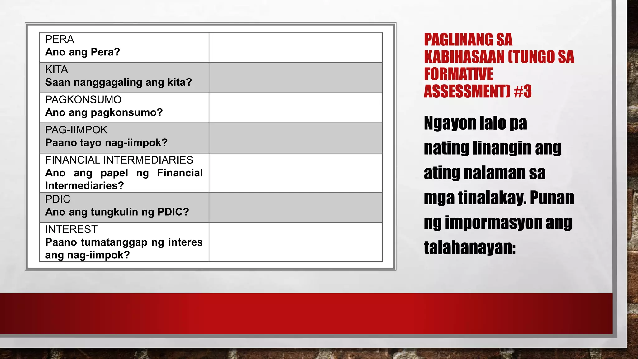 Detailed Lesson - DL - Araling Panlipunan 9 - Pag-iimpok at Pamumuhunan ...