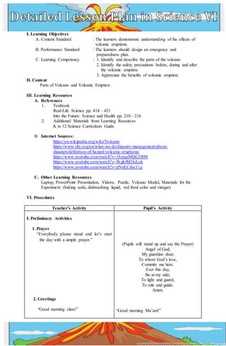 DETAILED LESSON PLAIN IN SCIENCE | DOCX