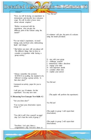 DETAILED LESSON PLAIN IN SCIENCE | DOCX