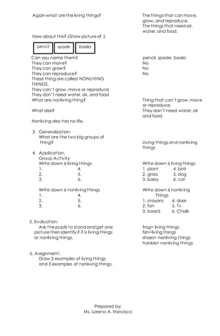 Detailed lesson plan | DOCX