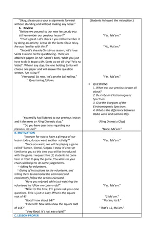 Lesson plan on Nervous system 10 | DOCX