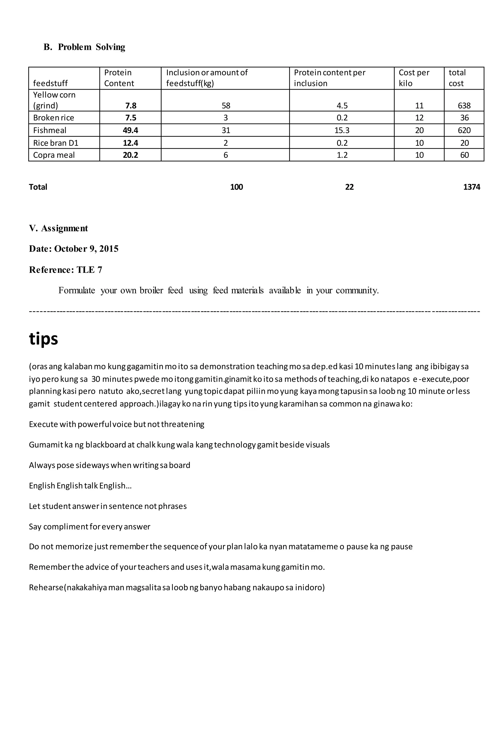 Detailed lesson plan in Animal Production | DOCX