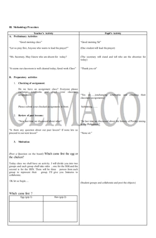 Detailed lesson plan in Animal Production | DOCX