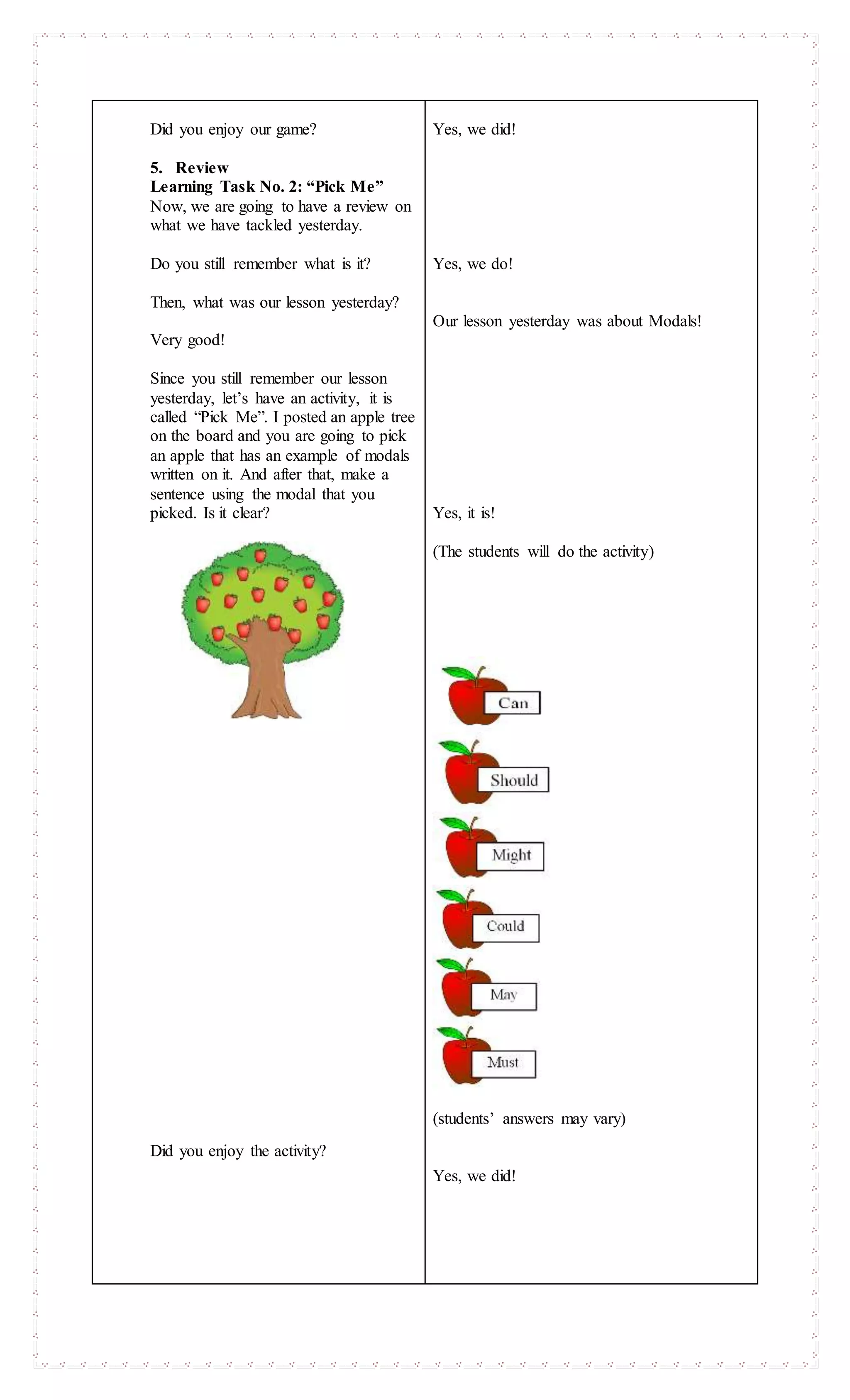 Detailed Lesson Plan in English for Grade 6 Cases of Pronouns | DOCX