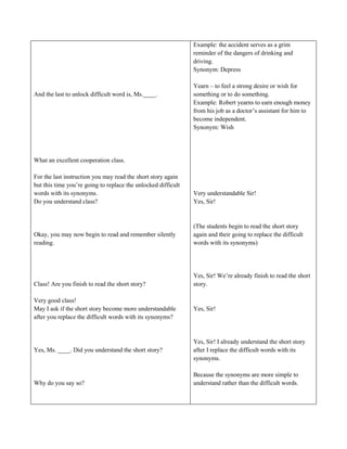 Detailed Lesson Plan in English pdf | PDF