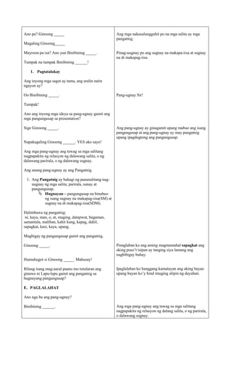 Detailed lesson plan in filipino | PDF