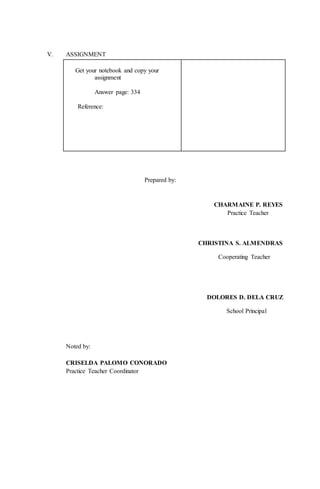 Detailed lesson plan in math iv(interpreting data presented in single ...