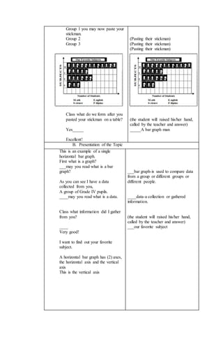 Detailed lesson plan in math iv(interpreting data presented in single ...