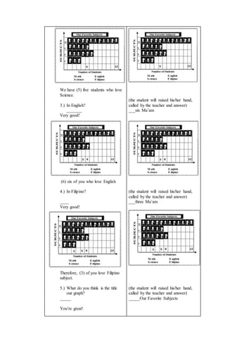 Detailed lesson plan in math iv(interpreting data presented in single ...