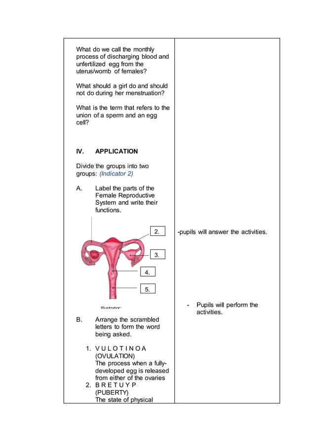 Detailed lesson plan in science v