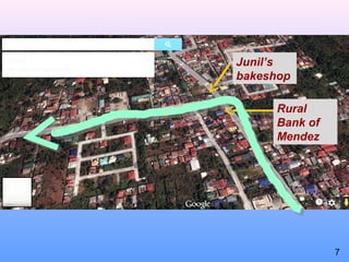 Detailed map to mendez conference center tagaytay with landmarks ppt | PPT