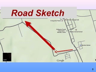 Detailed map to mendez conference center tagaytay with landmarks ppt | PPT