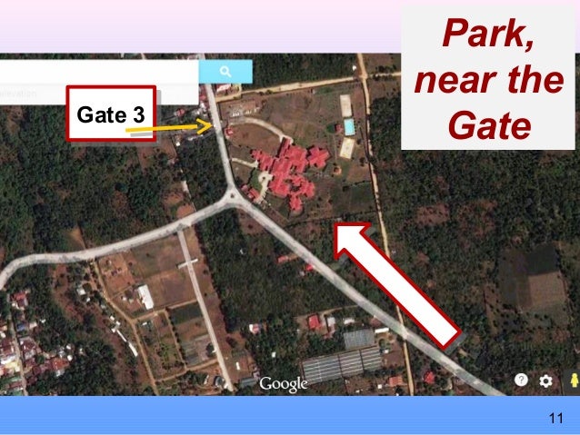 Detailed map to mendez conference center tagaytay with landmarks ppt
