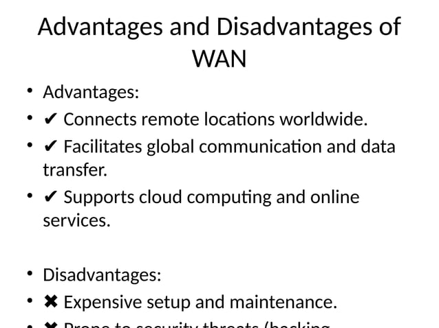 Detailed_Networking_Presentation, Types of Networking – LAN, MAN, WAN.pptx