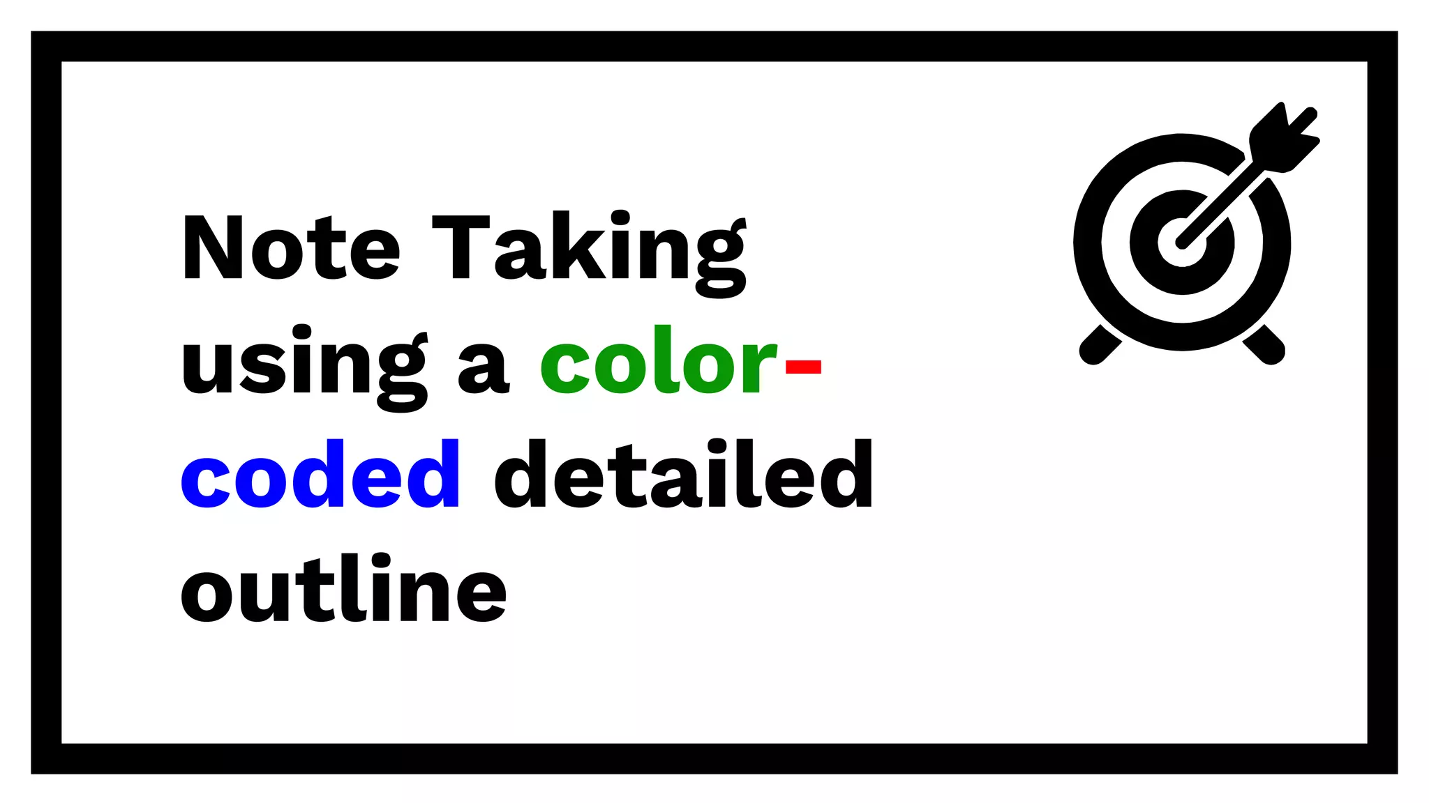 Research Paper Note Taking with an Outline | PPT