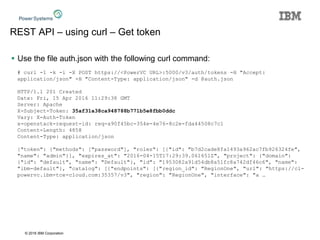 Working with PowerVC via its REST APIs | PPTX
