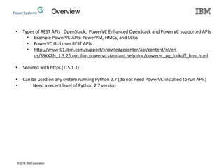 Working with PowerVC via its REST APIs | PPTX