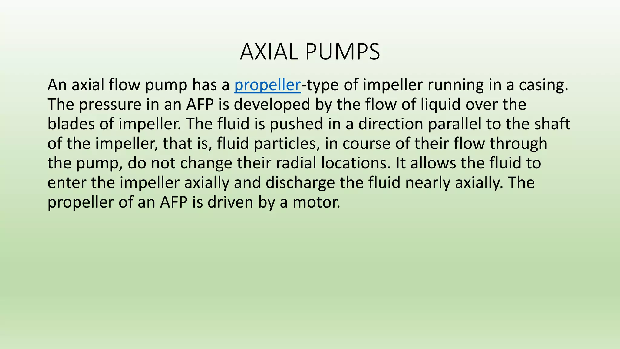 Detailed presentation on pumps | PPTX