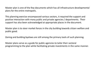 Detailed understanding of the master plan ar. m. senthil | PPTX