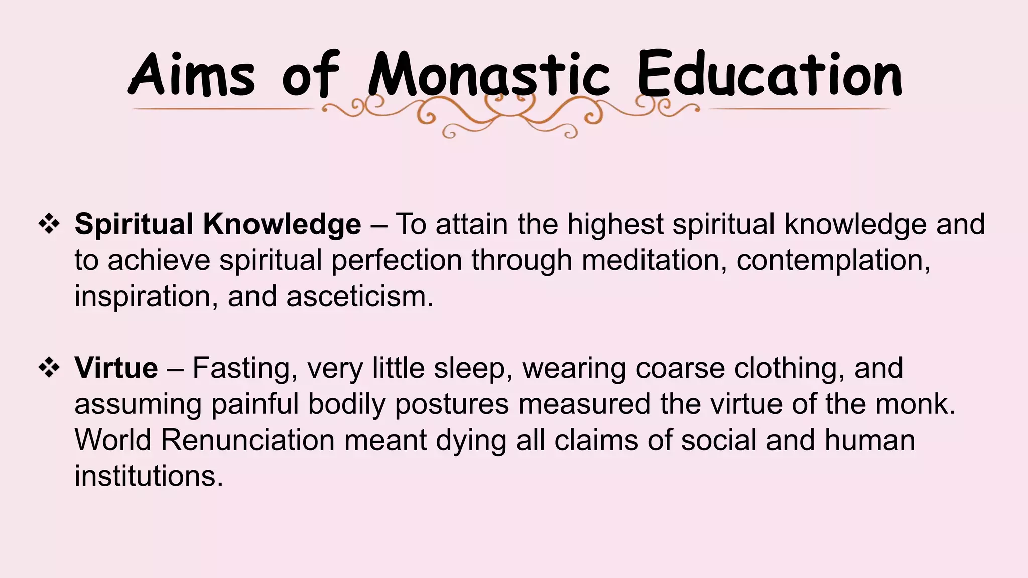 Foundations of Education - The Medieval Concept of Spiritual ...