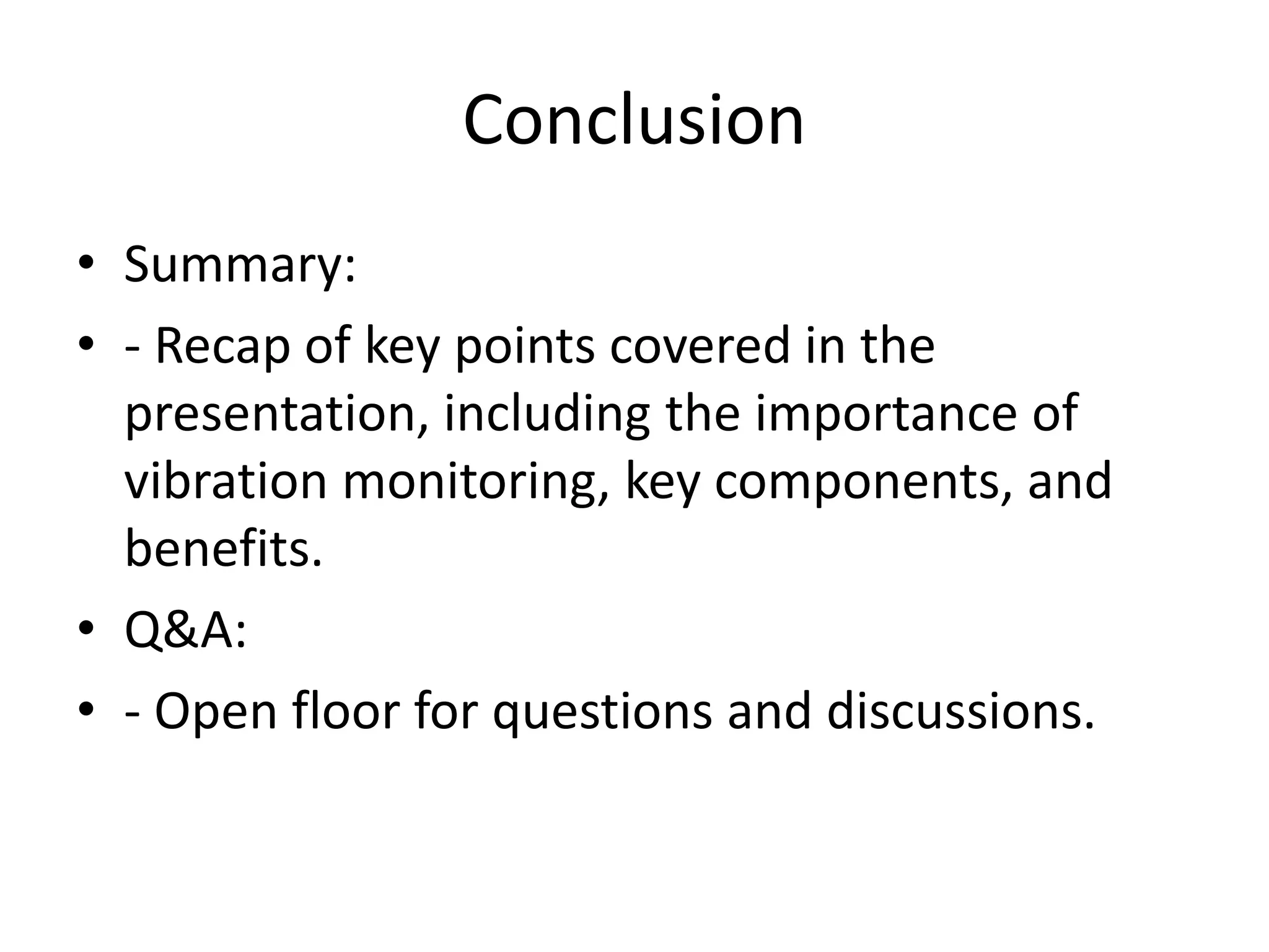 Detailed Vibration Monitoring Presentation Pptx
