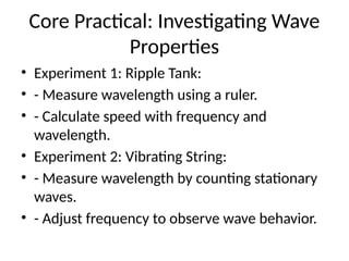waves in physics types, and definition.. | PPT