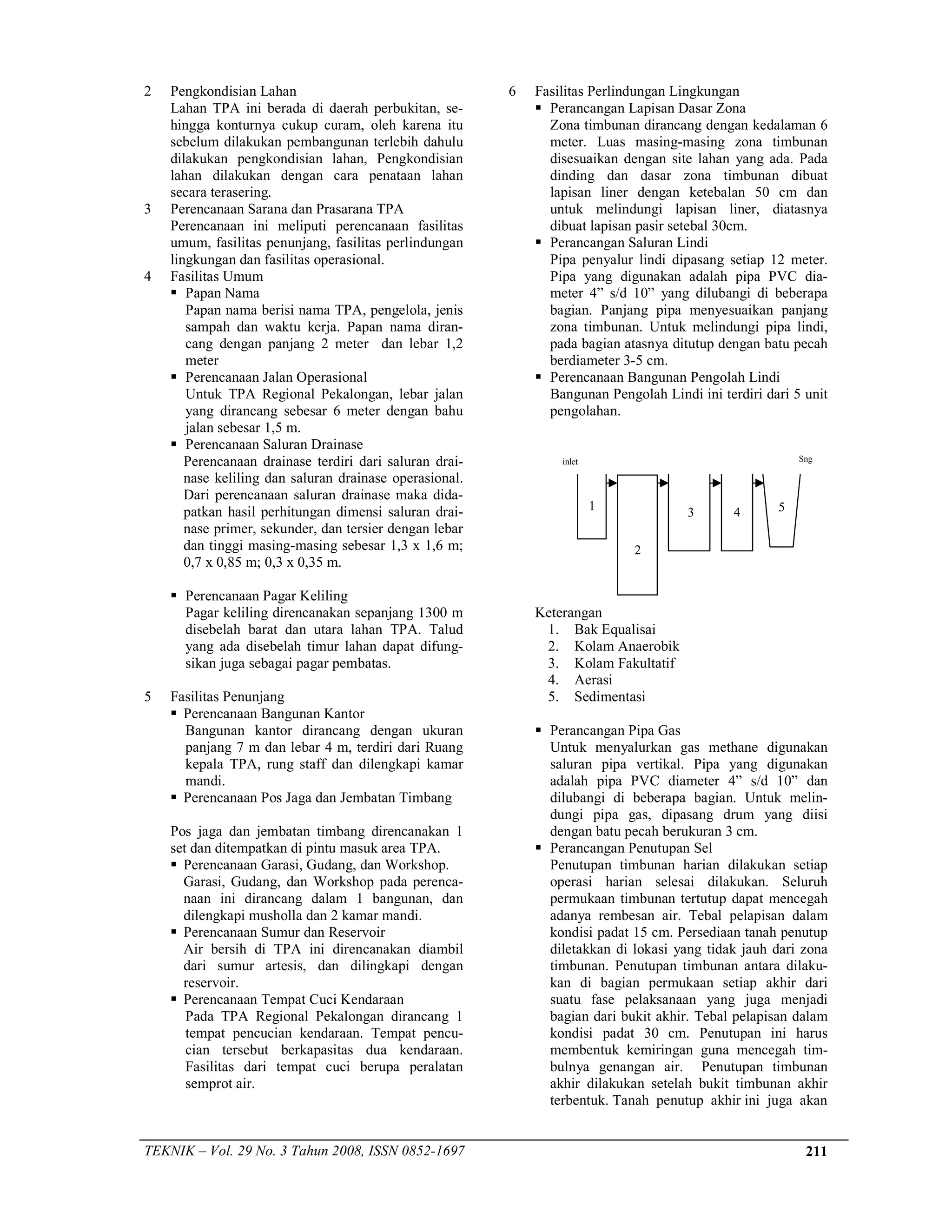 Detail engineering tempat_pembuangan_akh | PDF