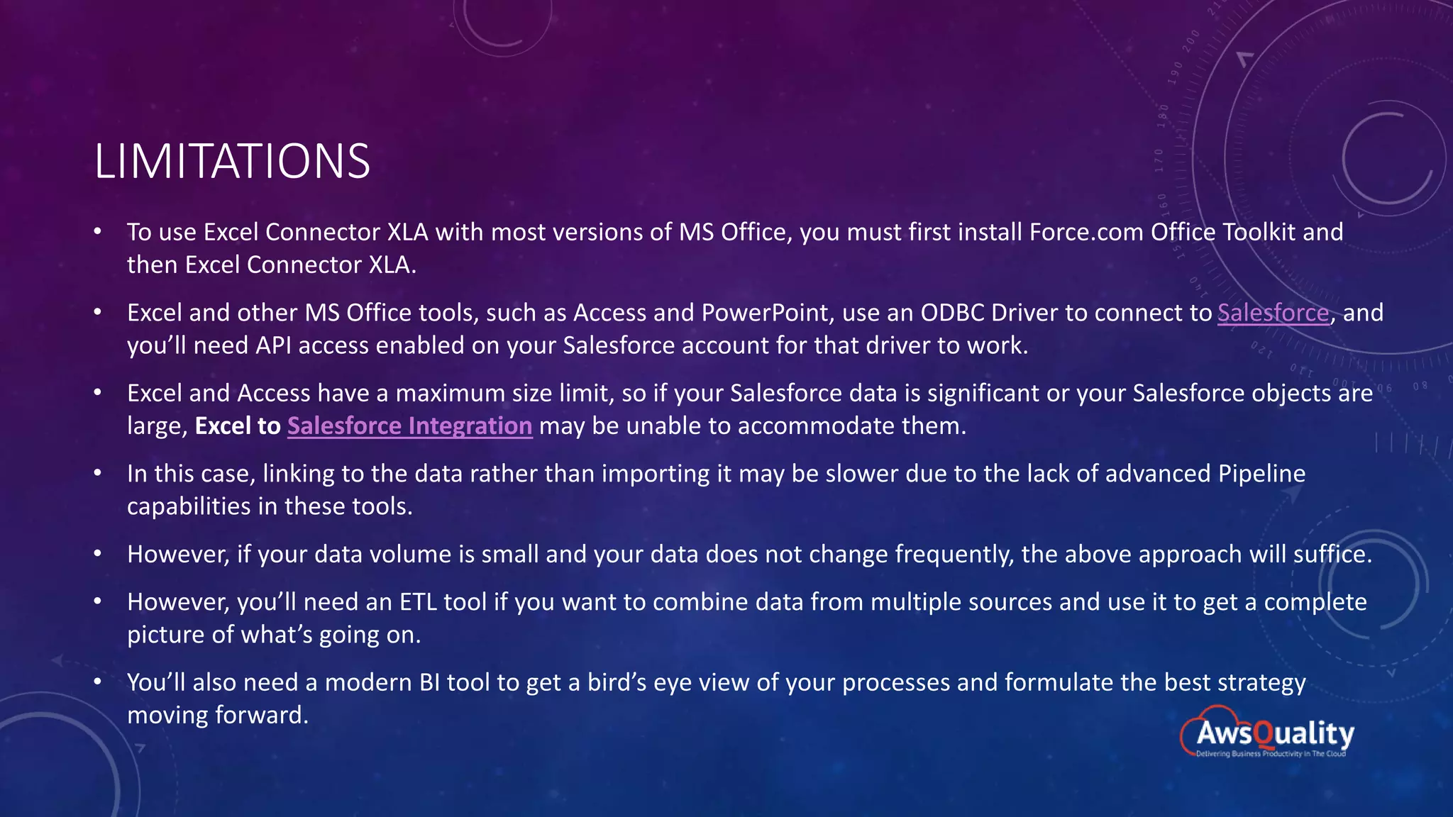 Detail Guide on Salesforce Integration with Excel.pptx | Cloud Computing | Internet