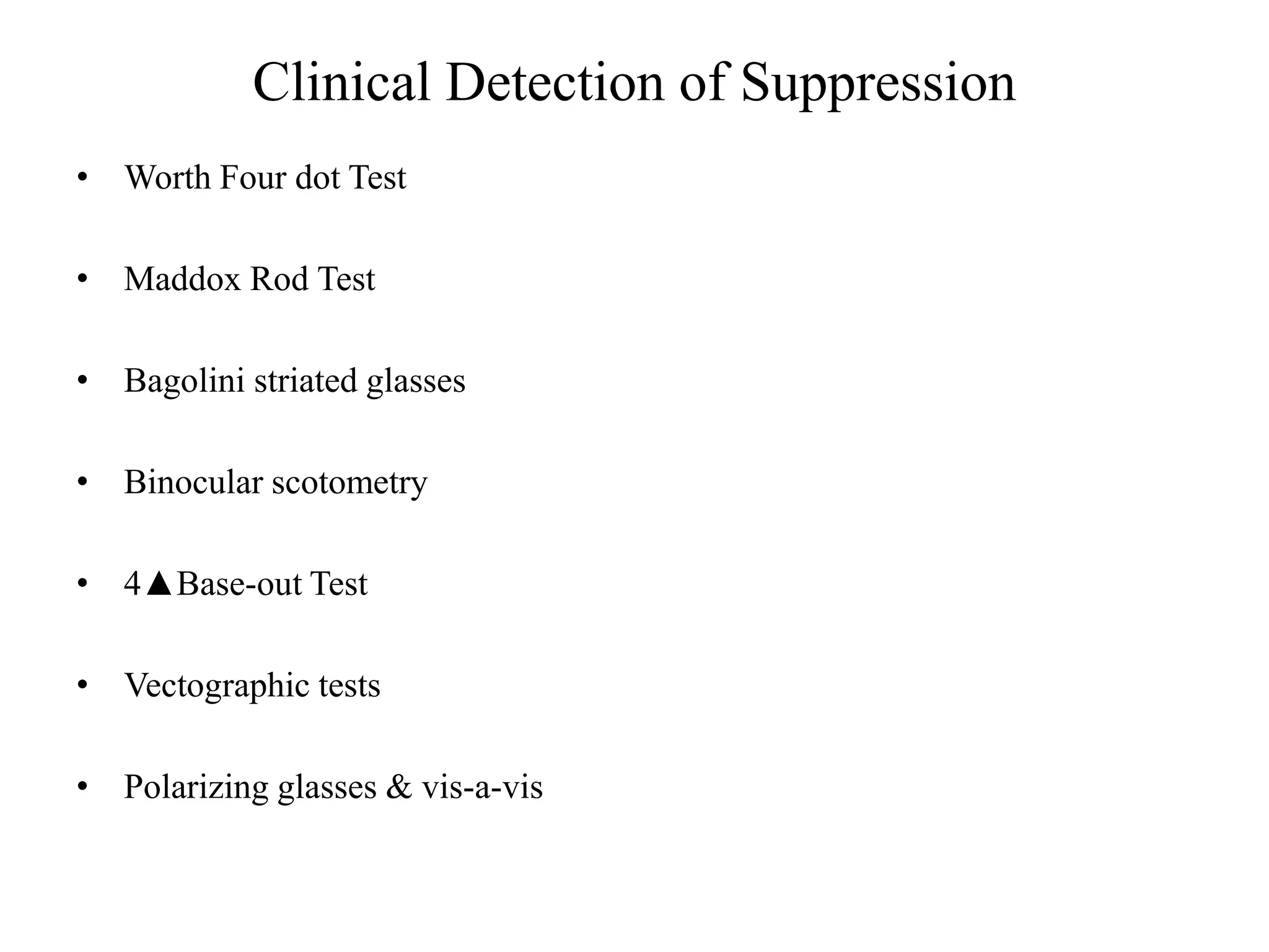 Detail of suppression and AC | PPTX