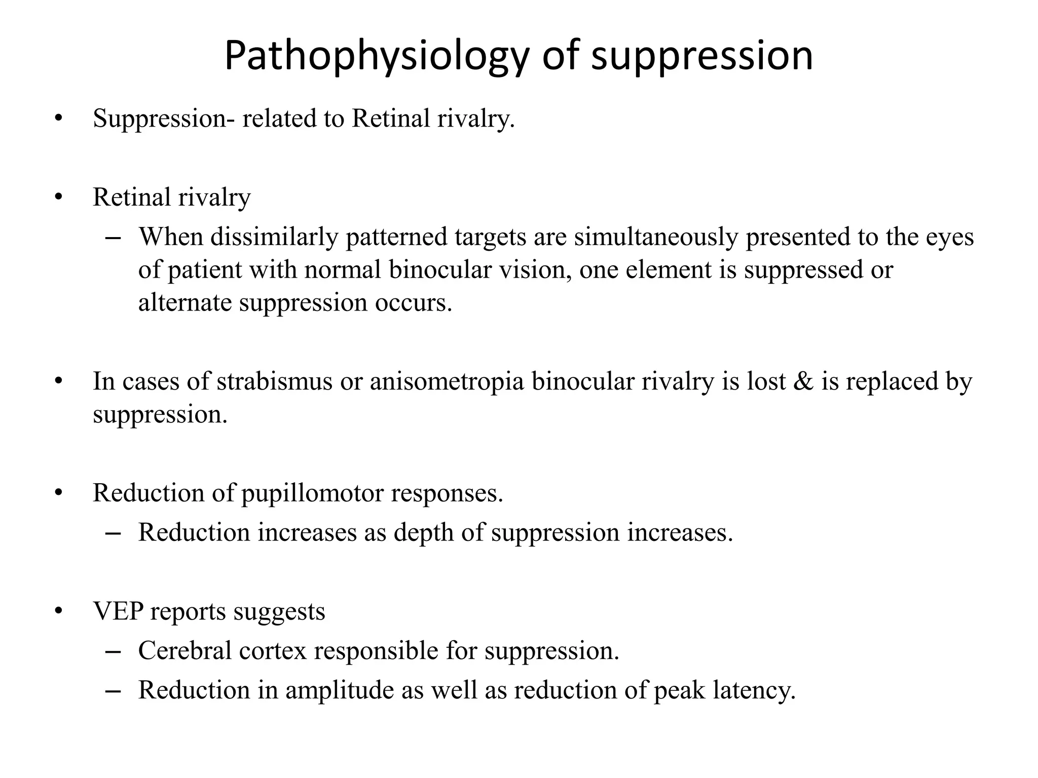Detail of suppression and AC | PPTX