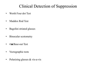 Detail of suppression and AC | PPTX