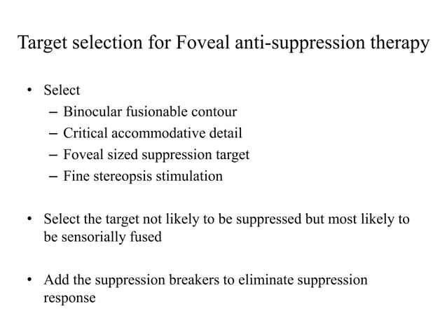 Detail of suppression and AC | PPT