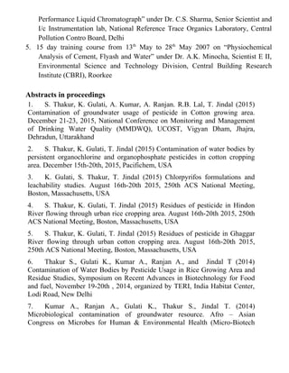 DR. Shalini Thakur CV | DOC
