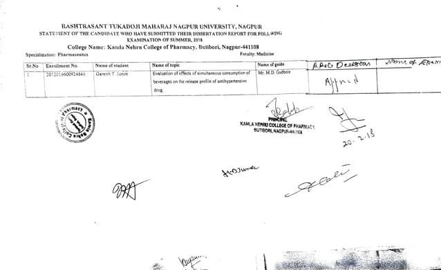 Details-of-Projects-B-Pharm-and-M-Pharm-Final-Year.pdf | Herbs and Supplements | Alternative ...