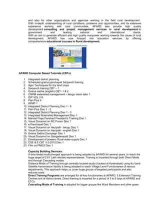 e-learning Project-APARD | DOCX