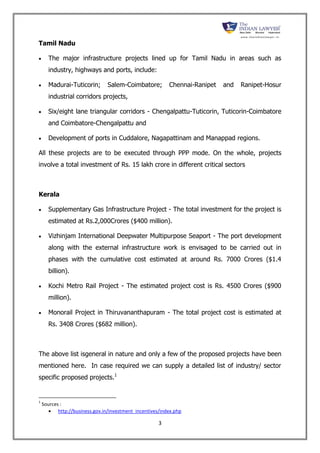 Details of some_projects_to_start_in_the_south_region | PDF