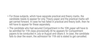 Details on CBSE Compartment Exam.pptx1111 | PPTX | Secondary Education ...