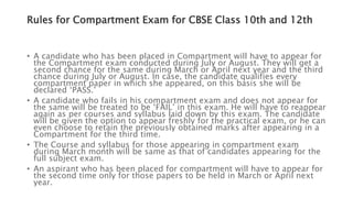 Details on CBSE Compartment Exam.pptx1111 | PPTX