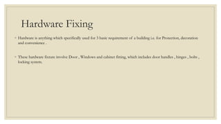 DETAILS ON VARIOUS HARDWARE powerpoint.. | PPTX
