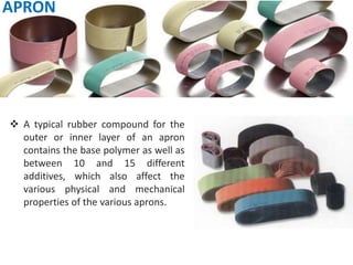 Details study on apron, condenser, spacer and top roller. | PPTX