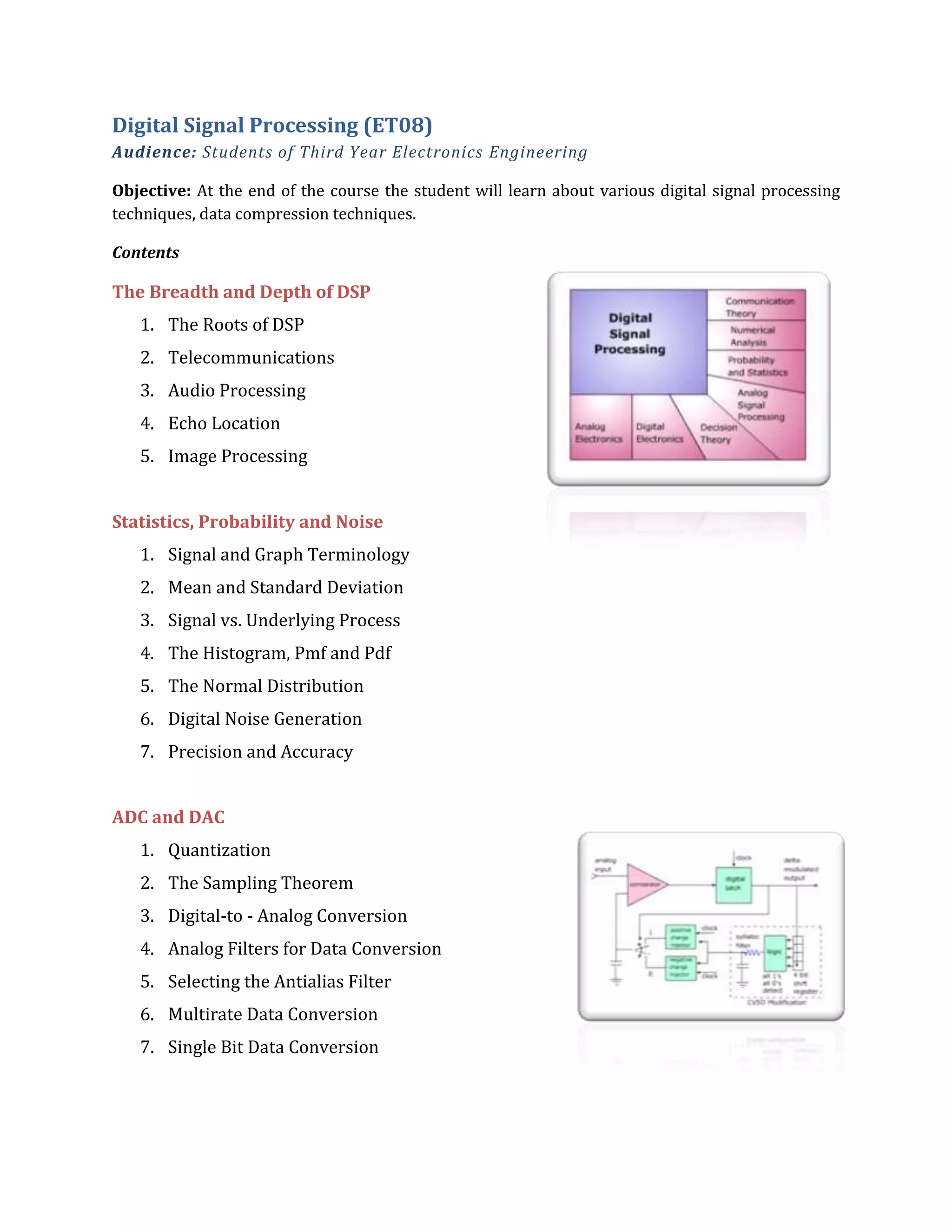 Details of subjects of electronics engg | PDF