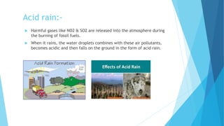 Detail study of air pollution | PPT