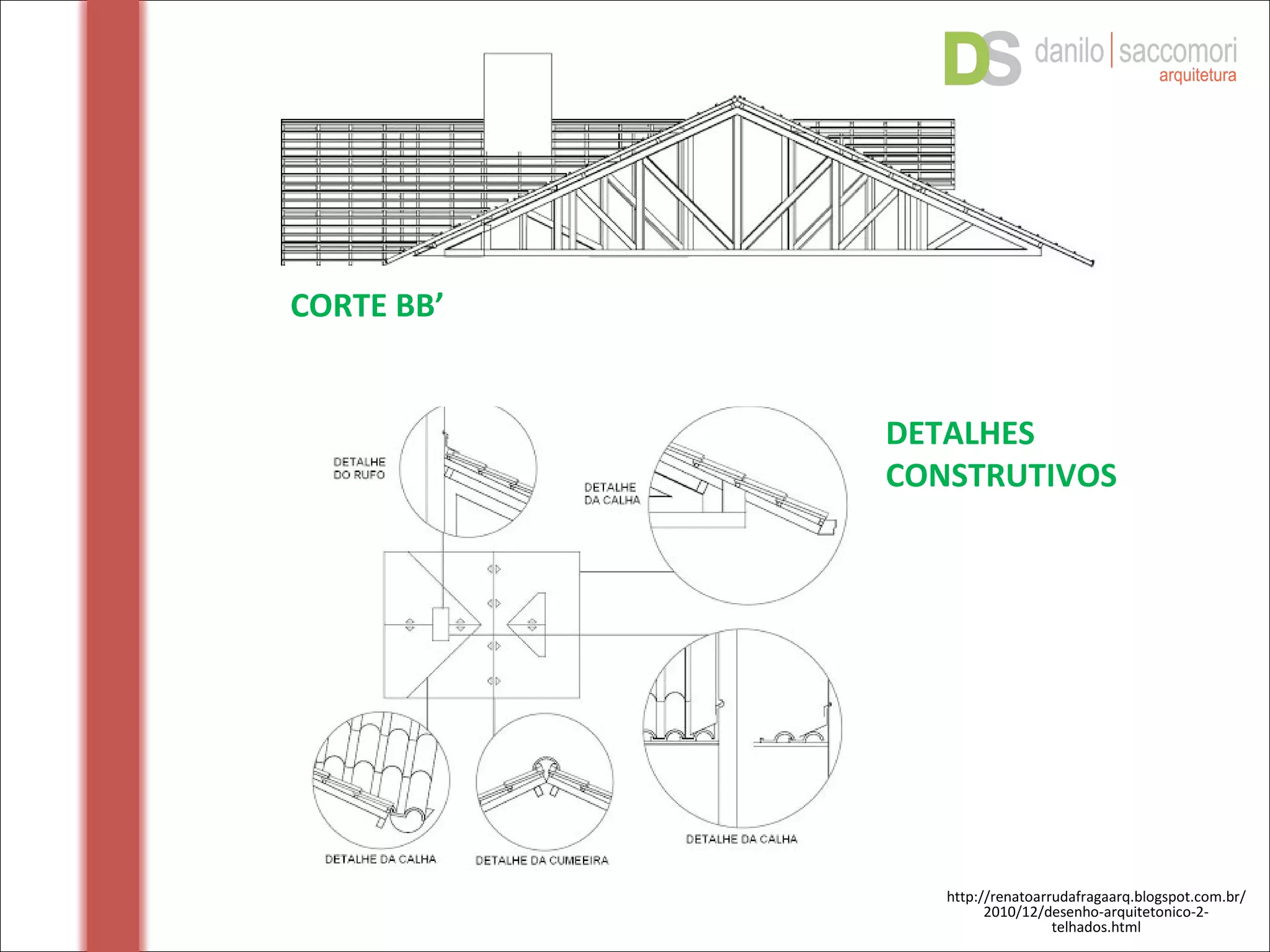 Detalhamento de Telhado | PPT