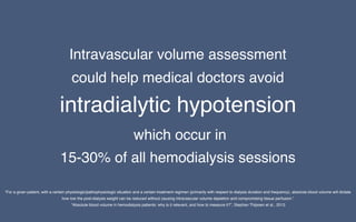 Assessment of intravascular volume status | PDF